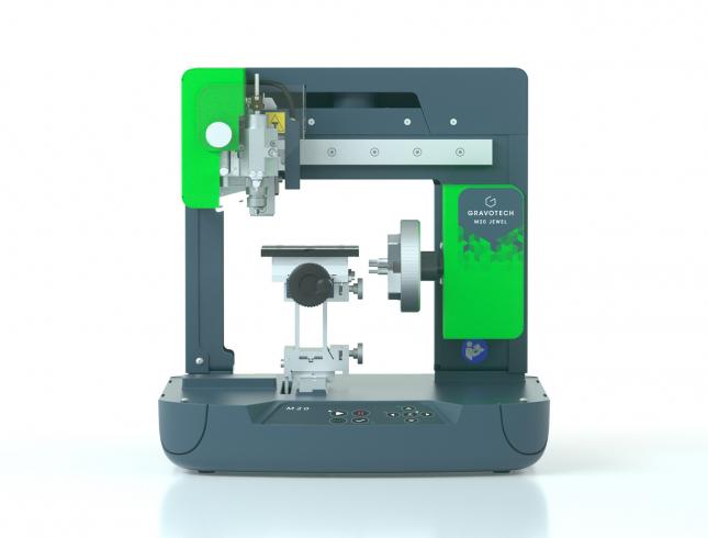 M20 Jewel Jewelry engraving machine for flat and cylindrical items
