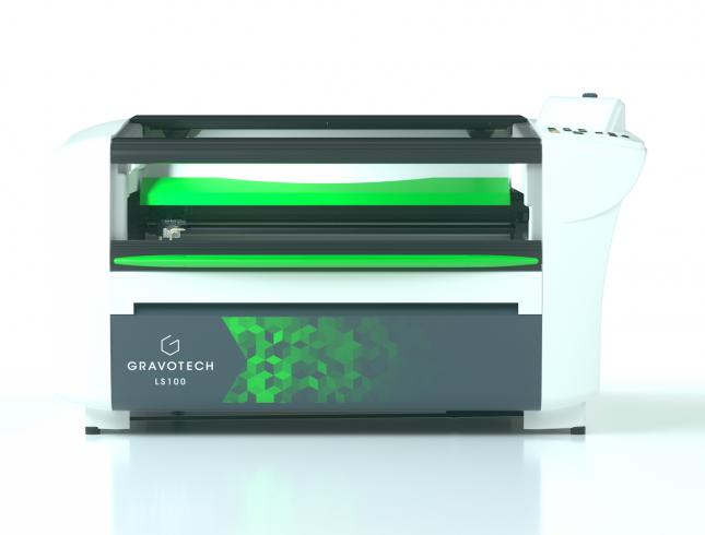 LS100 - CO2 laser engraver for signage, creative cutting, and ...